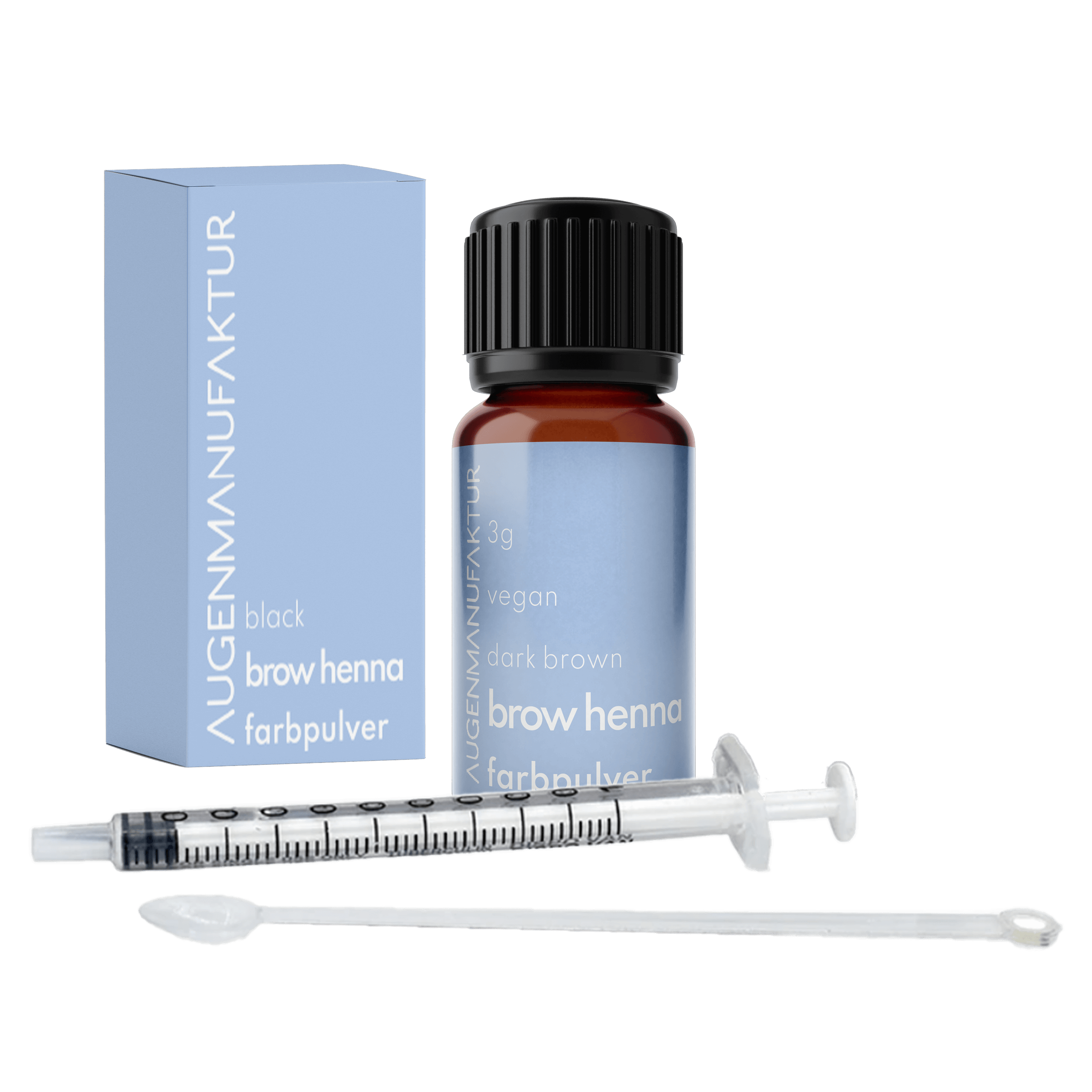 Brow Henna Basis Kit Dark Brown 3g | DARK BROWN | 11692