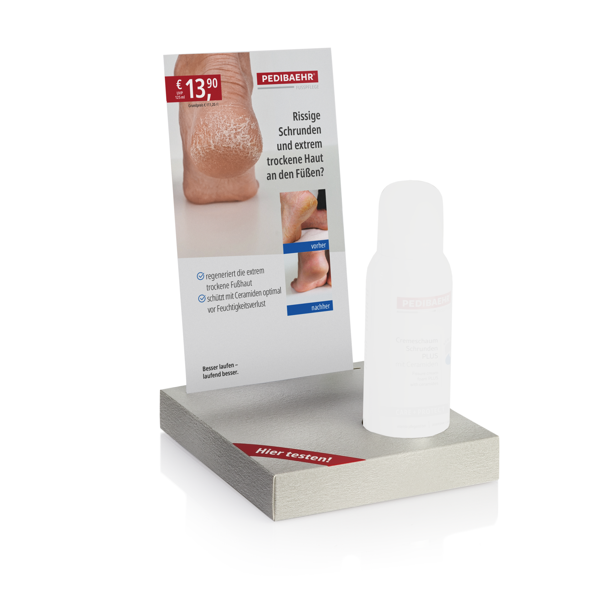 Tester station Creme Schrunden PLUS/Cream Foam Schrunden PLUS | 81257