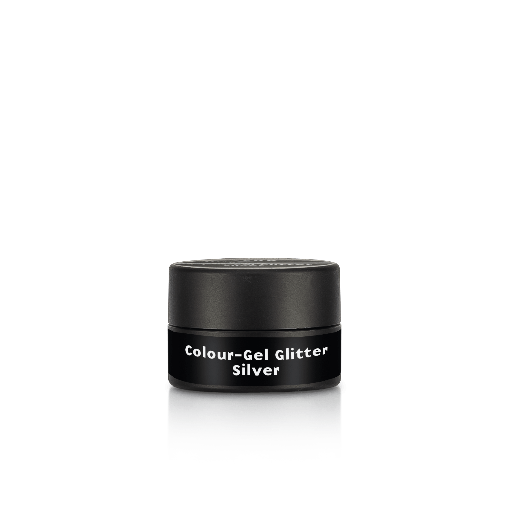 Farb-Gel Glitter White Silver für Naildesign | Hochpigmentiert