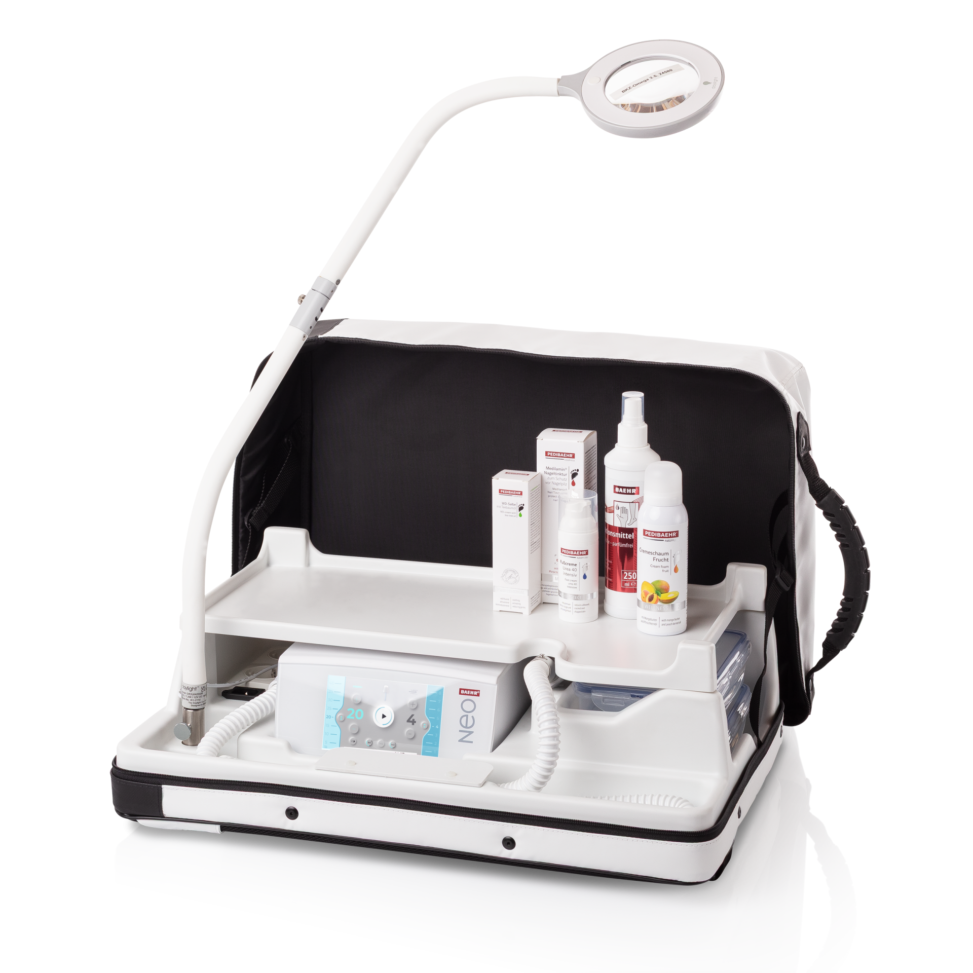 BAEHR Mobil-Set mit Rucksack für NEO mit Leuchtlupe OMEGA 3.5 | 82049