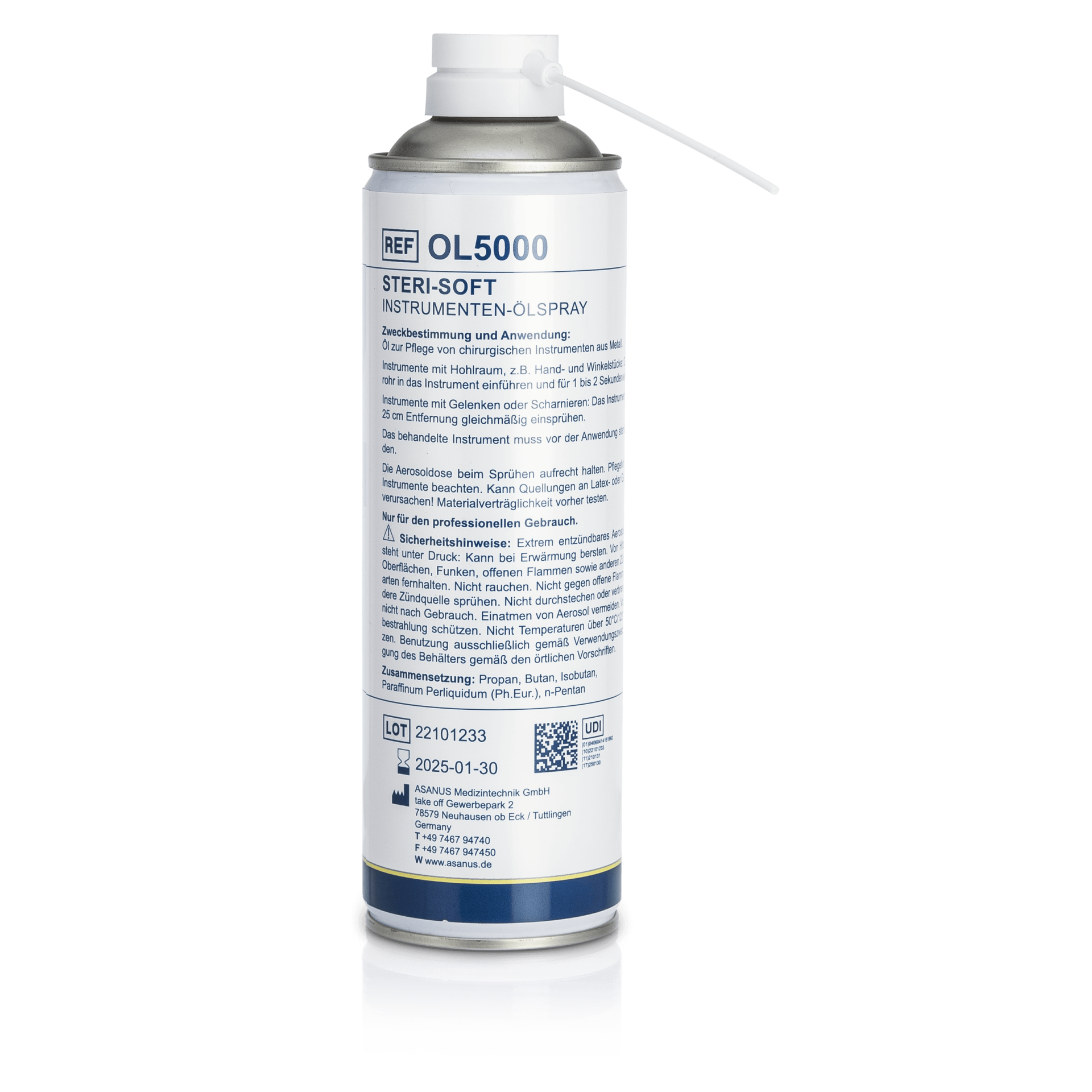 Instrumenten-Ölspray für Fußpflegeinstrumente