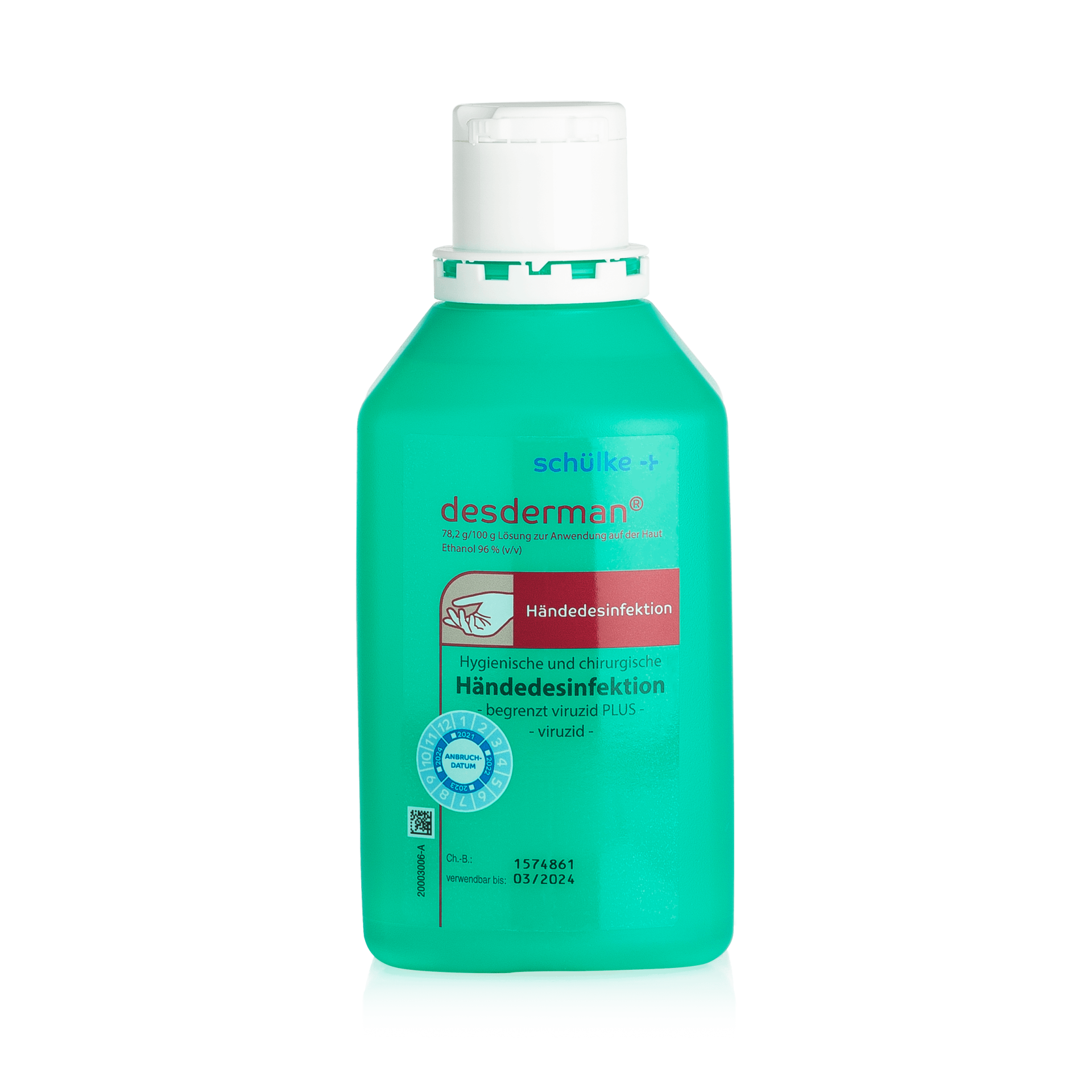 Händedesinfektion 500 ml - alkoholisch & parfümfrei