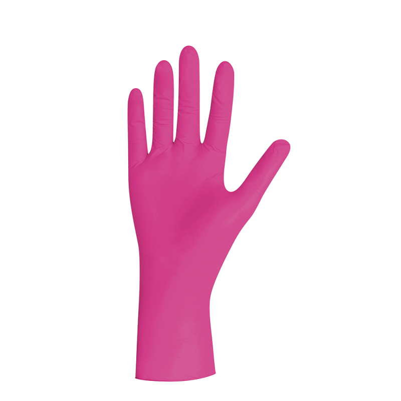 Nitrile gloves magenta pearl, size M, 1 pack (100 pcs.) | M | 11506